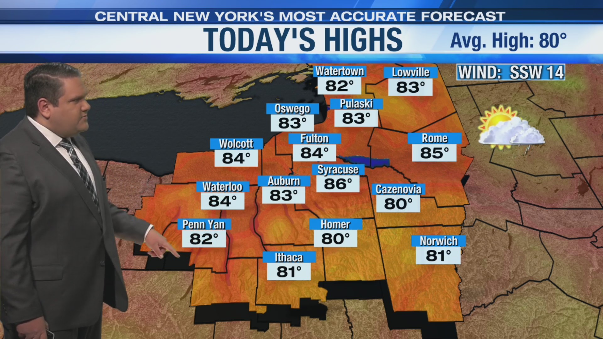 Storm Team Forecast: Midday Update Saturday 8-23-25