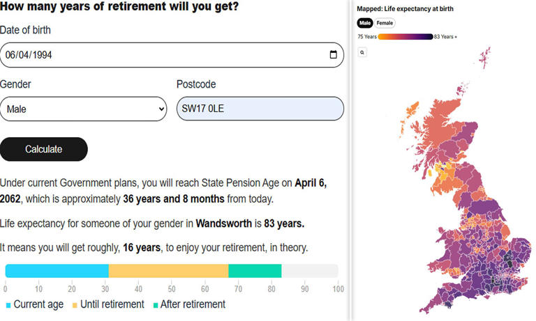 The great retirement postcode lottery - how much state pension will YOU ...