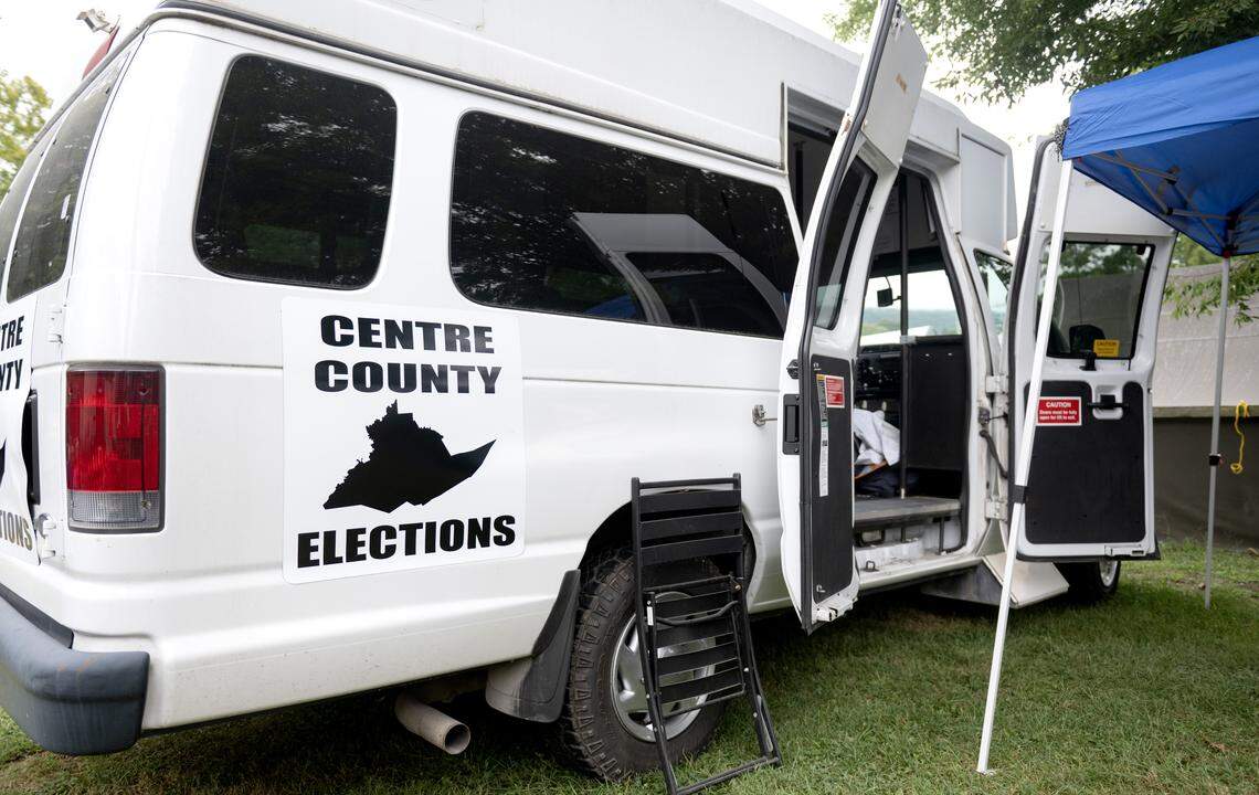 New Centre County Elections van makes public debut at Grange Fair. What ...