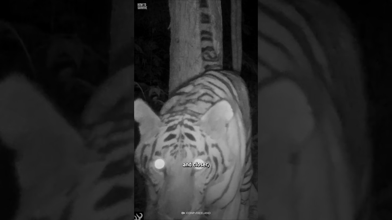 Ever wonder what it’s like to face a wild tiger safely