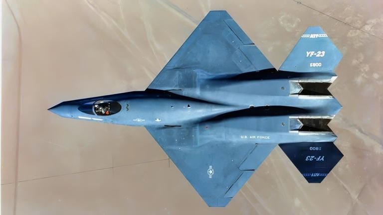 The YF-23 Black Widow II Could ‘Rescue’ the Navy’s F/A-XX Fighter