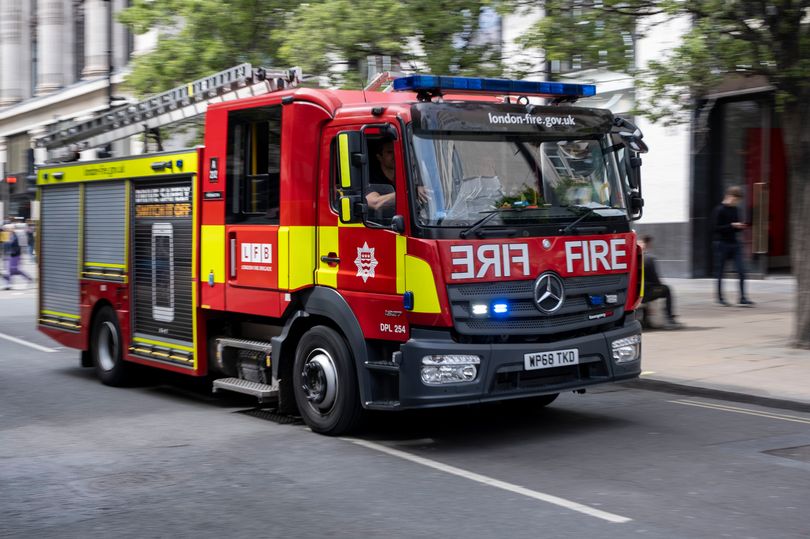 Three young children escape arson attack that destroyed family’s home