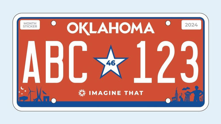 What Kind Of Bird Is On Oklahoma License Plates?