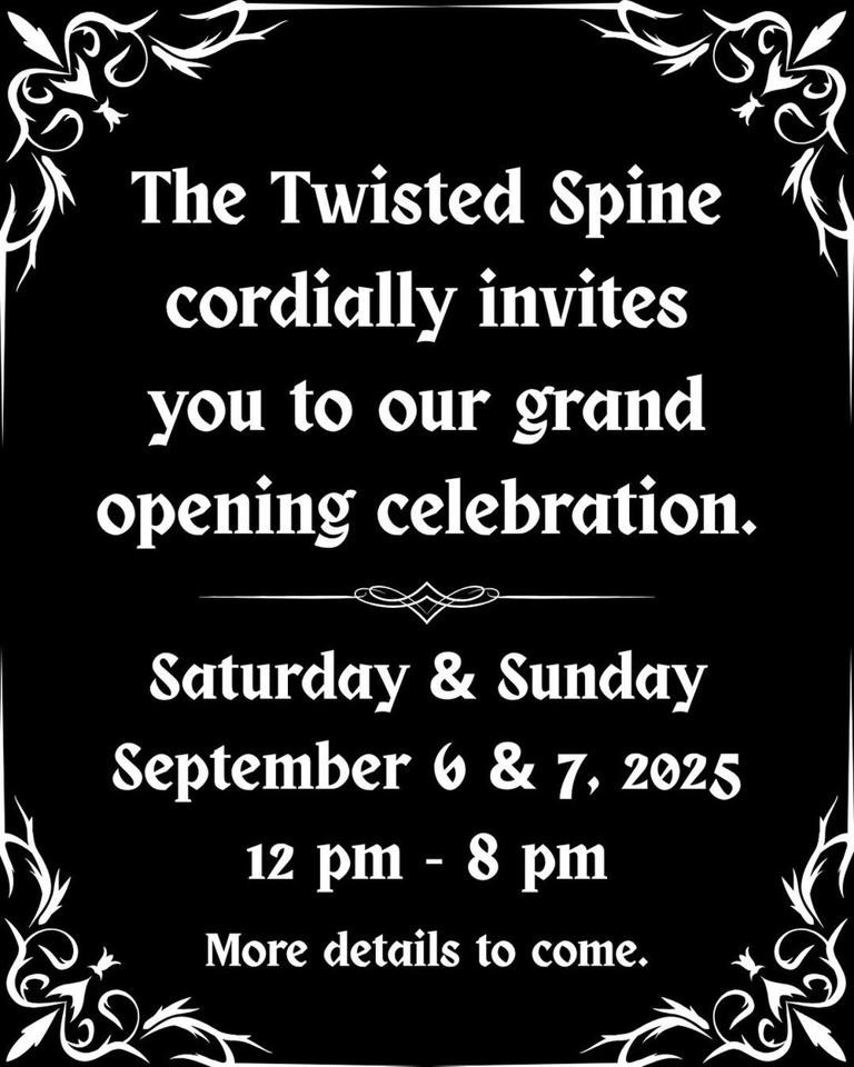 THE TWISTED SPINE GRAND OPENING, NYC