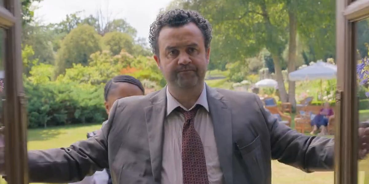 Why Daniel Mays was "quite uncomfortable" on The Thursday Murder Club set