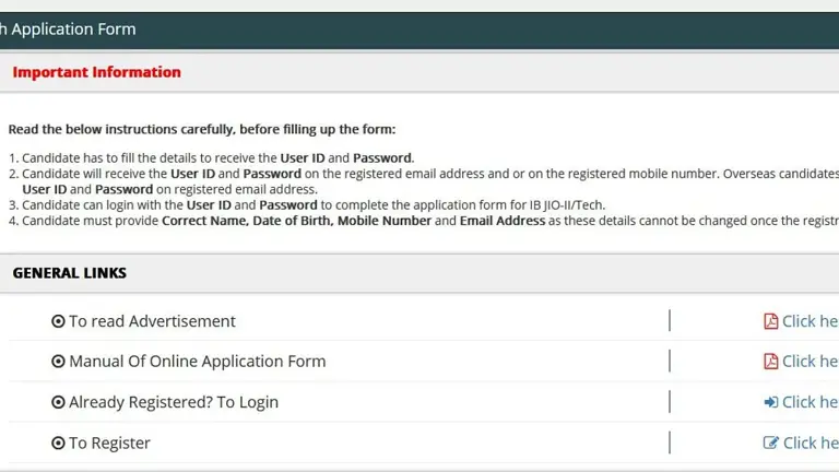 IB Recruitment 2025: Application For 394 Junior Intelligence Officer ...