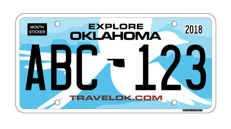 What Kind Of Bird Is On Oklahoma License Plates?
