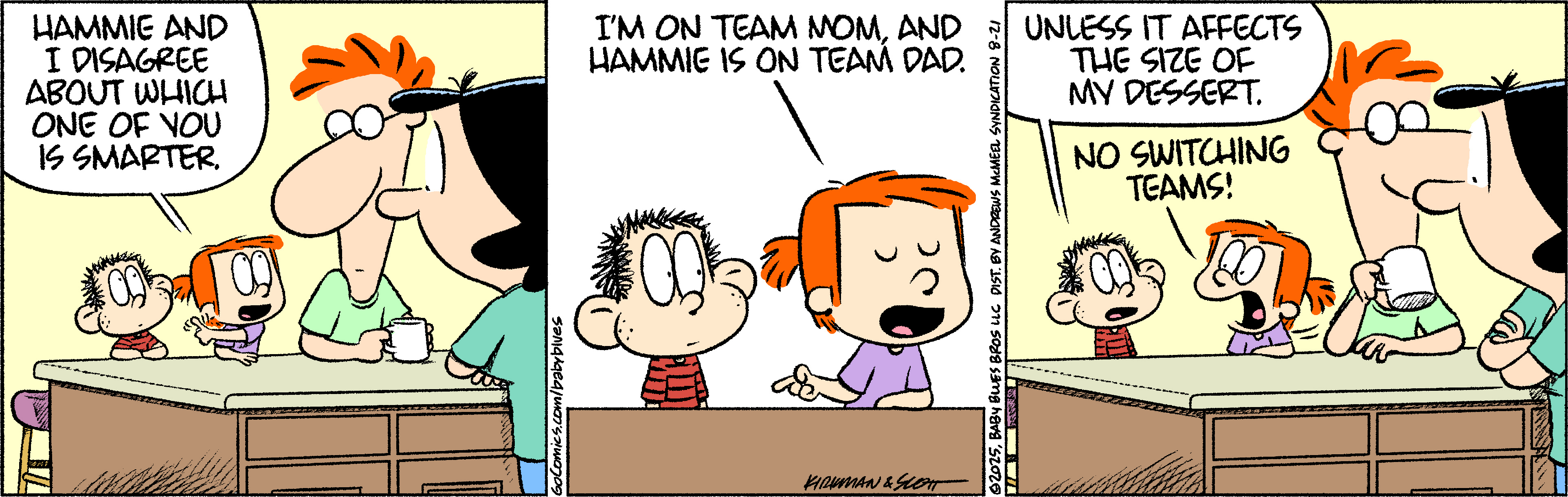 Baby Blues by Rick Kirkman and Jerry Scott