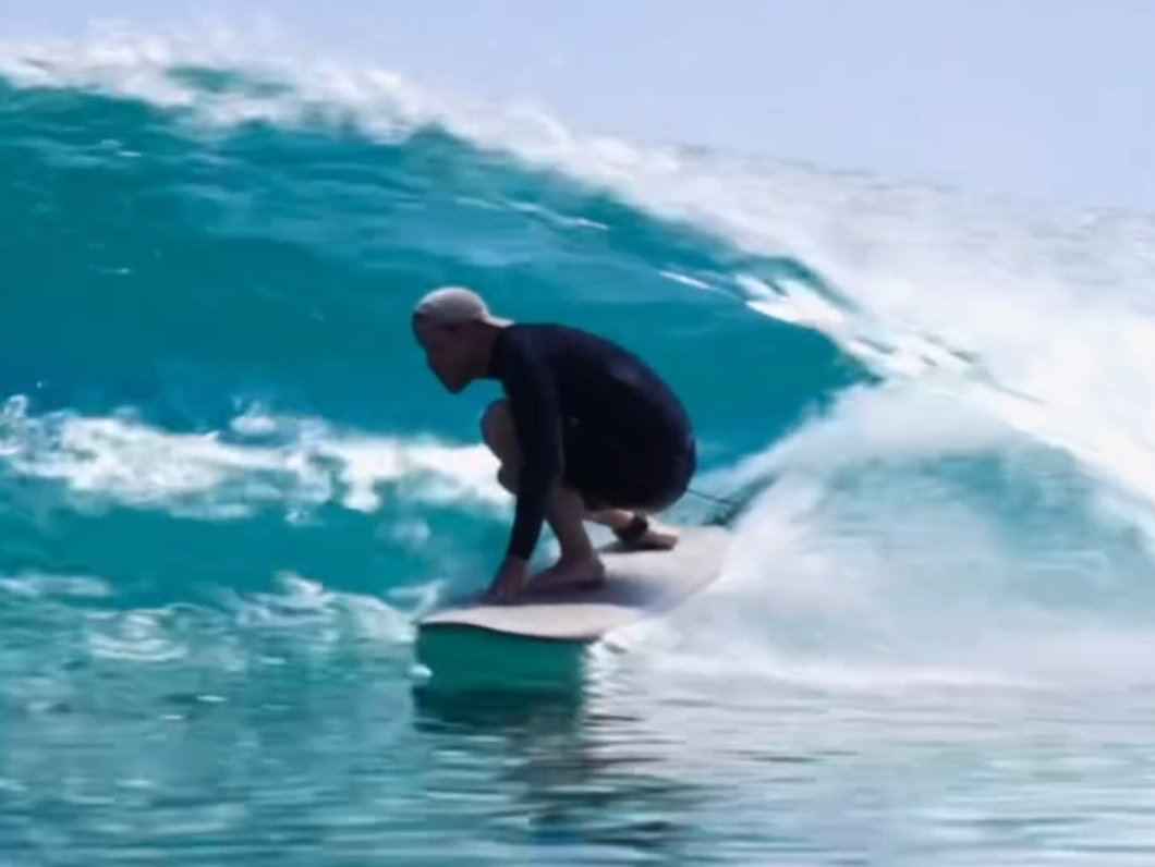 Prince Harry rides the waves in rare clip posted by Meghan