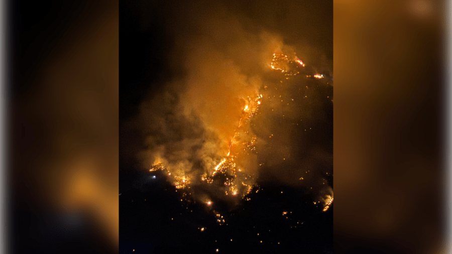 FIRE START: ‘Maple Fire’ ignites in Utah County