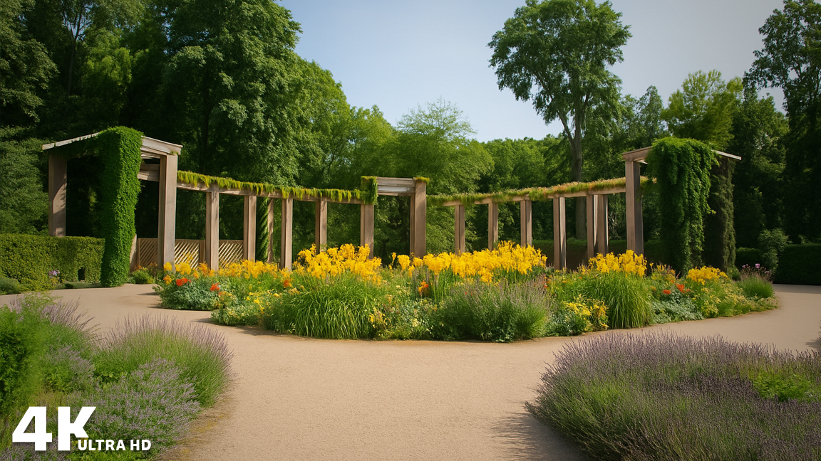 Tiergarten Park a Berlino – Passeggiata in città in Germania (4K)