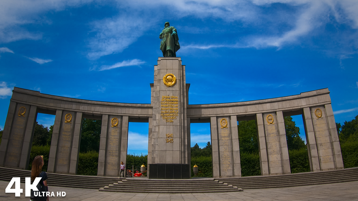 Tour a piedi nel Tiergarten di Berlino – Germania (4K)