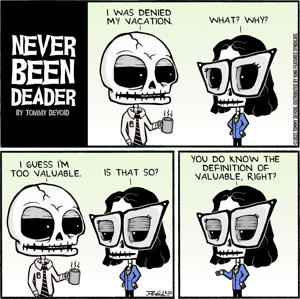 Never Been Deader by Tommy Devoid