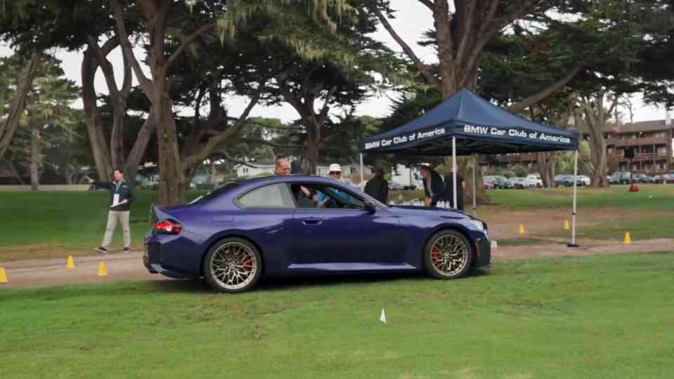 BMW M2 CS (G87) Velvet Blue – exklusiver Sportwagen in Sonderlackierung