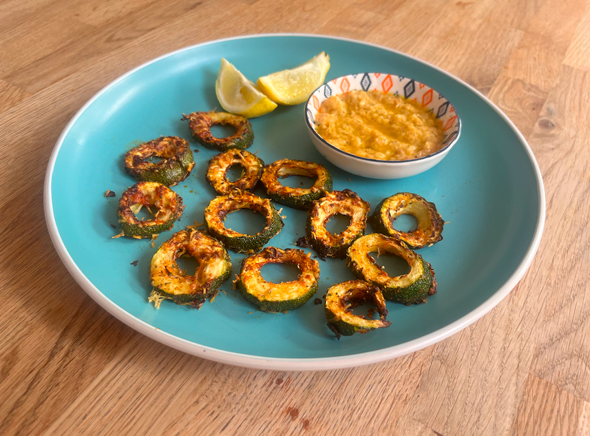 I tried this crispy Parmesan zucchini rings recipe from Instagram and ...