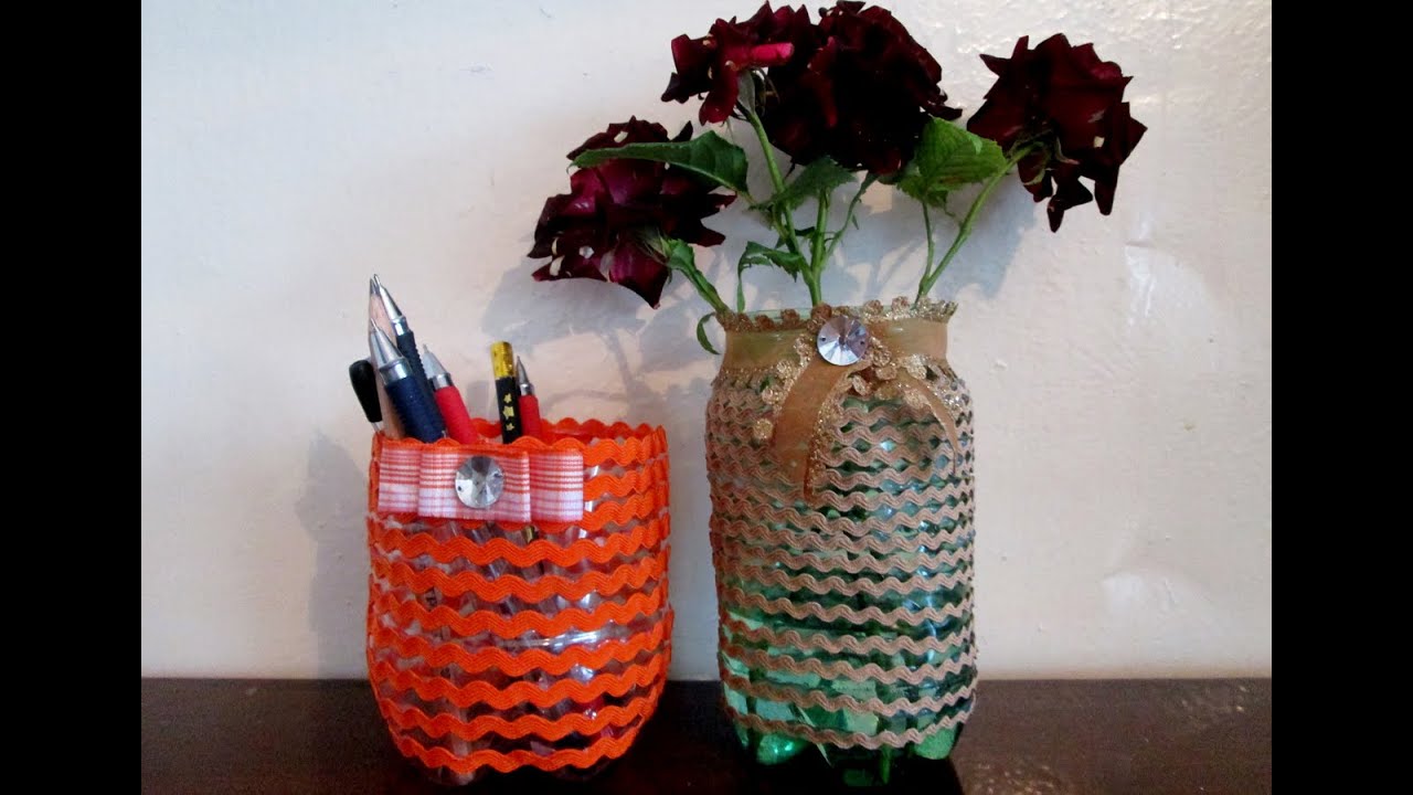 Creative Crafts from Plastic Bottles