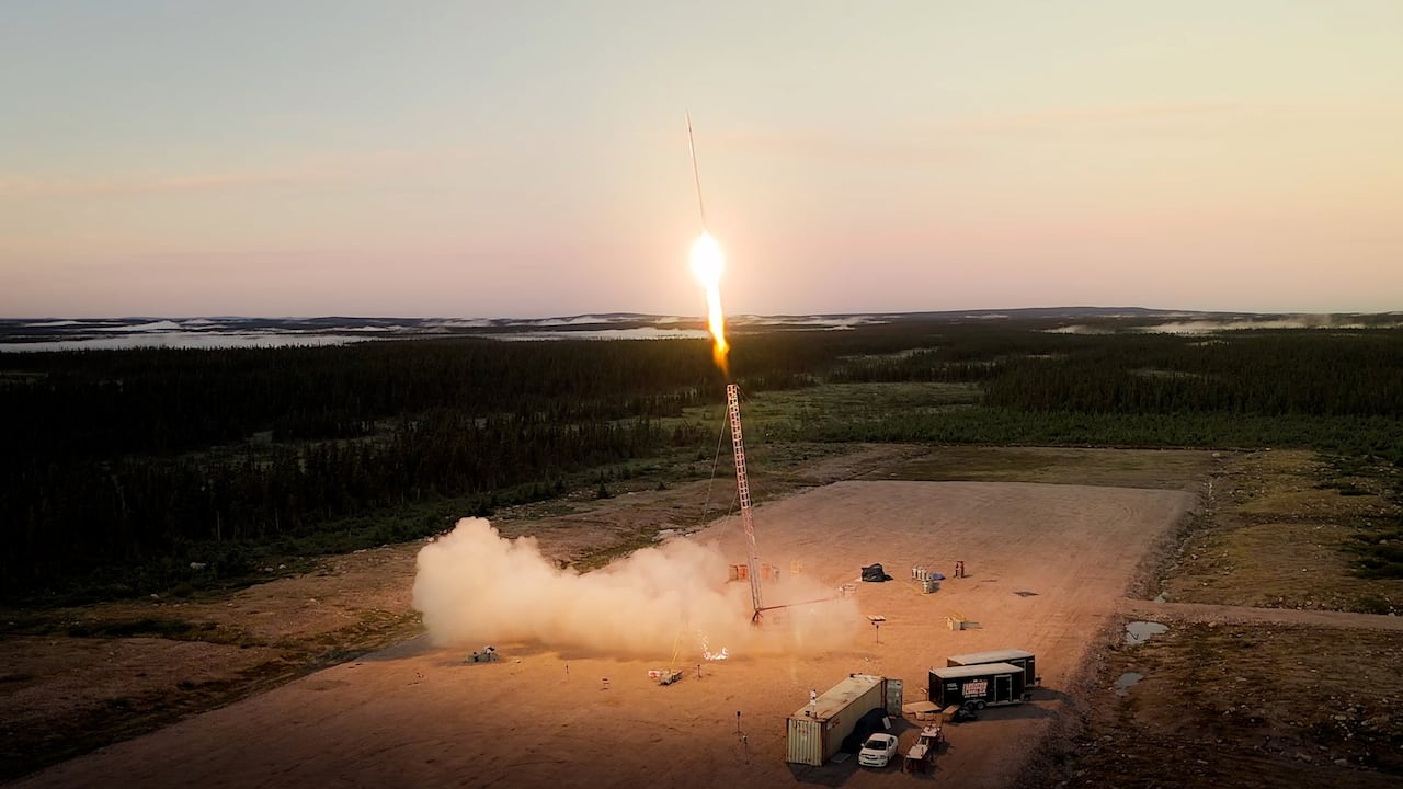 Students behind rocket launch in northern Quebec to review takeoff ...
