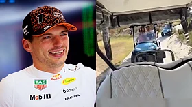 Formula 1: Max Verstappen's Wild Golf Cart Moment Amid Summer Break ...
