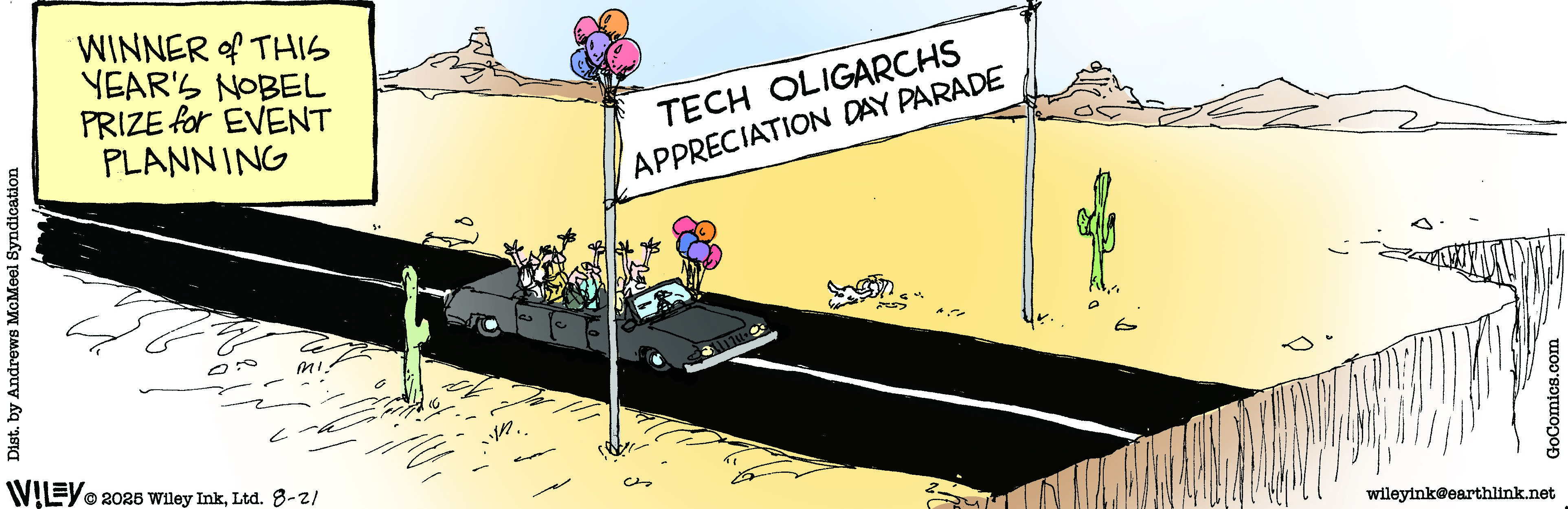 Non Sequitur by Wiley Miller