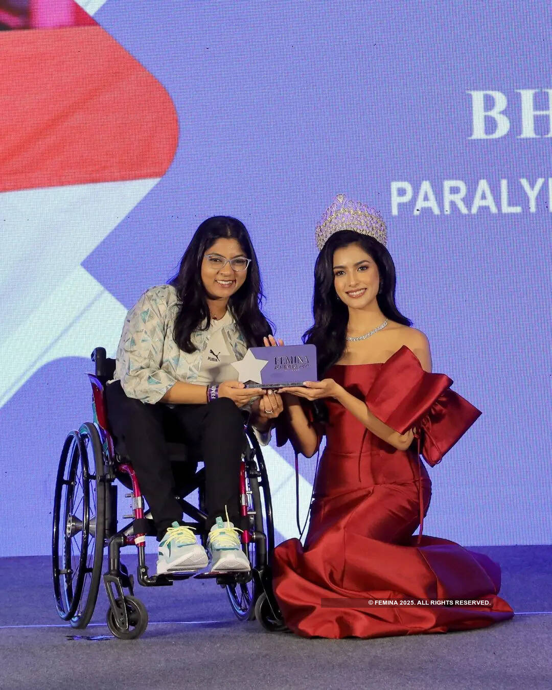 Femina Miss India World 2024 Nikita Porwal Lights Up Femina Achievers ...