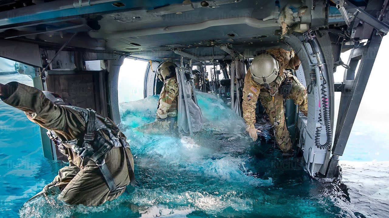 US helicopter pilots' strategies for escaping sinking helicopters at sea