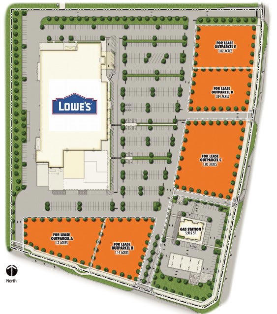 Lowe's, gas station and national retailers opening new location in Port ...