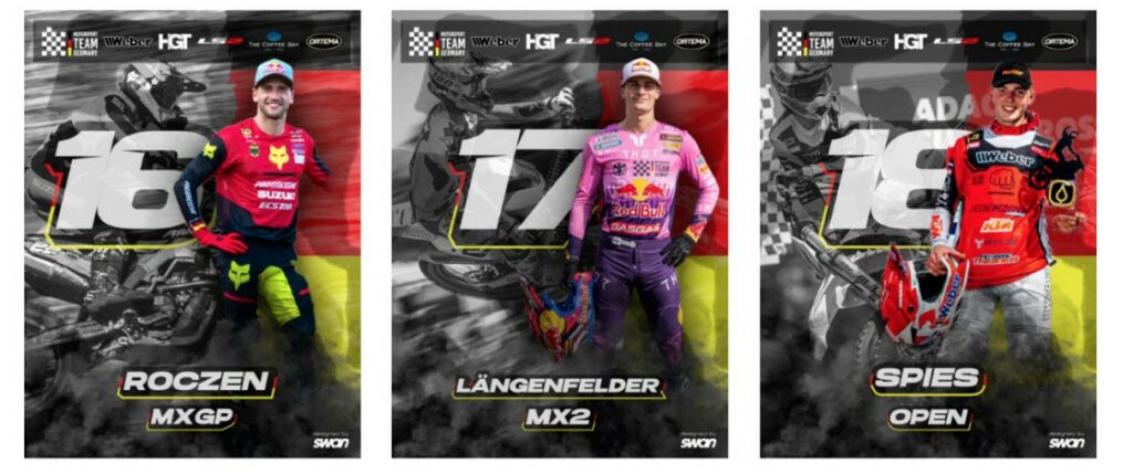 MXoN 2025, il team Germania con due stelle punta in alto