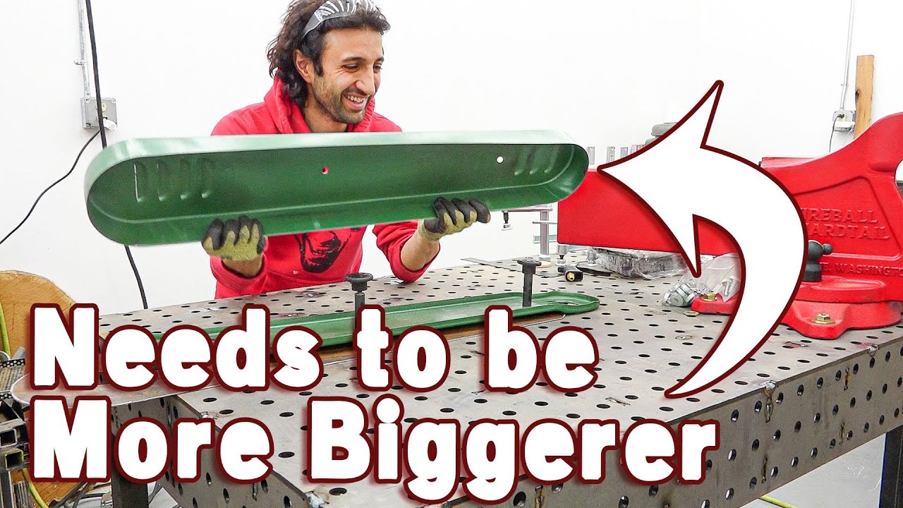 Making a Bigger Belt Guard for my Planer