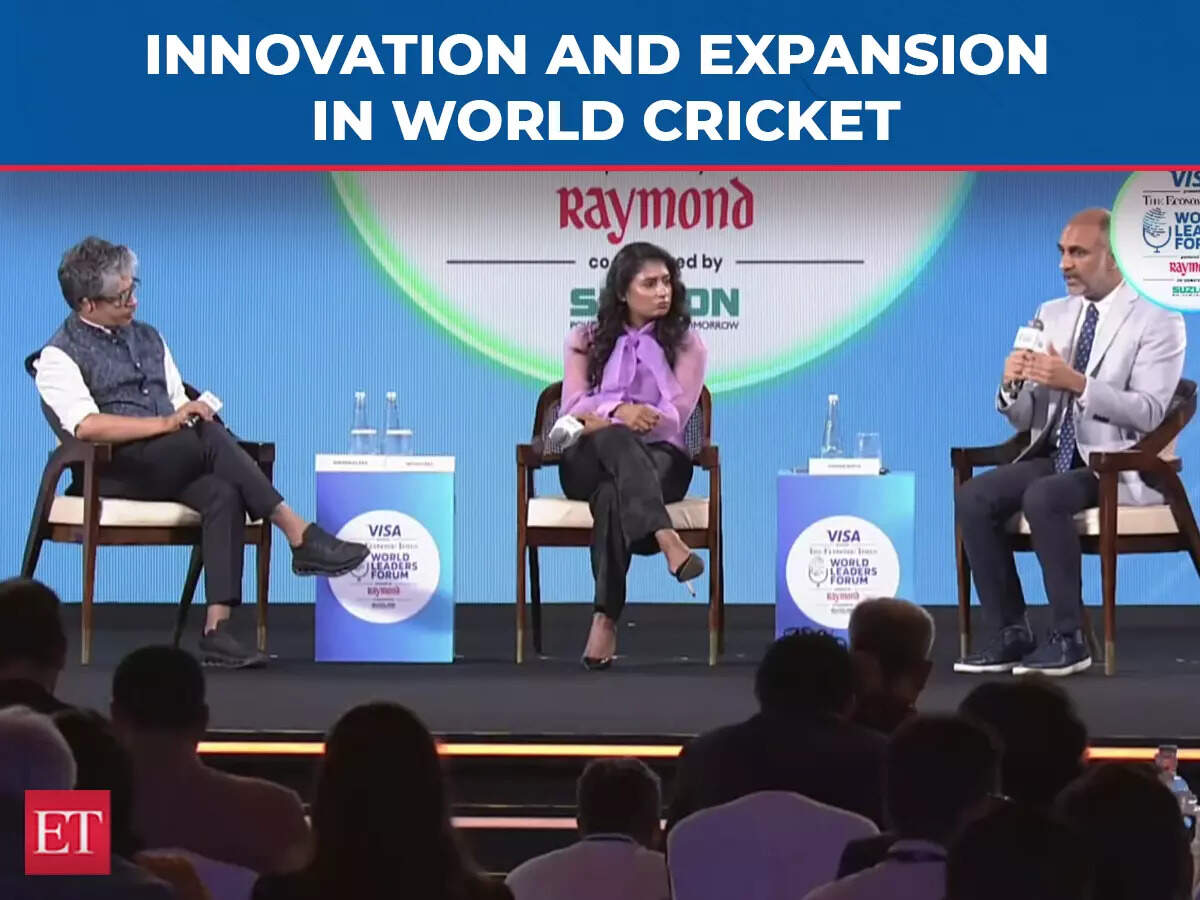 ET WLF 2025 | Innovation, expansion & the future of cricket with ICC ...