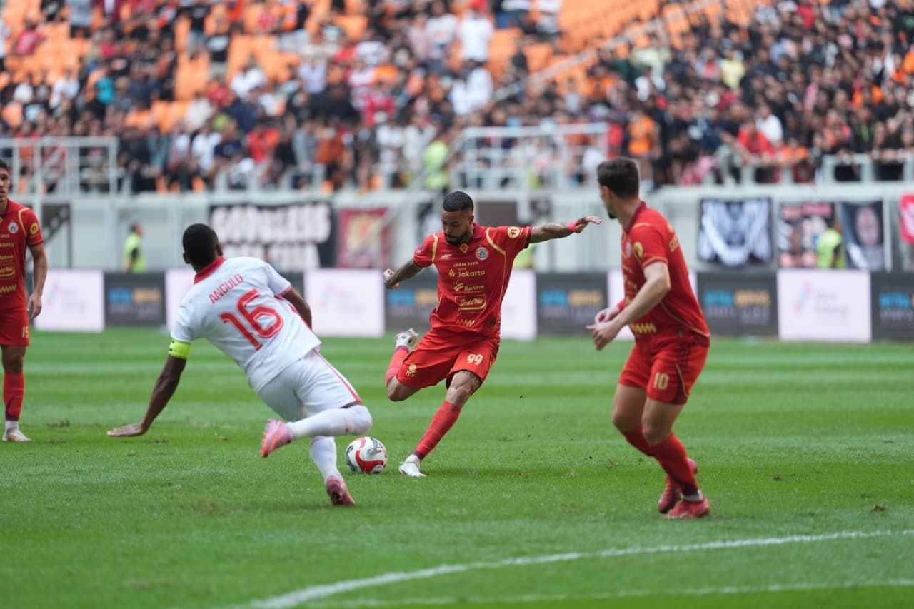 Maxwell Souza Bikin Gol Lagi, Selamatkan Wajah 10 Pemain Persija ...