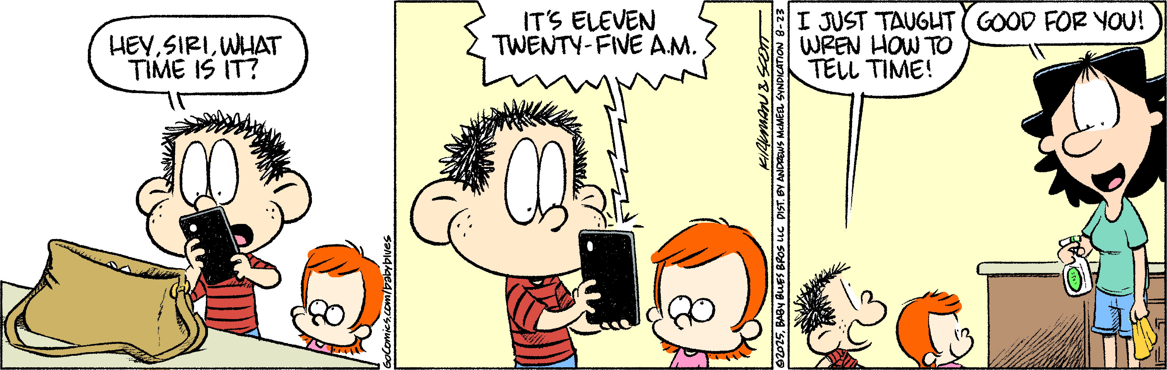 Baby Blues by Rick Kirkman and Jerry Scott