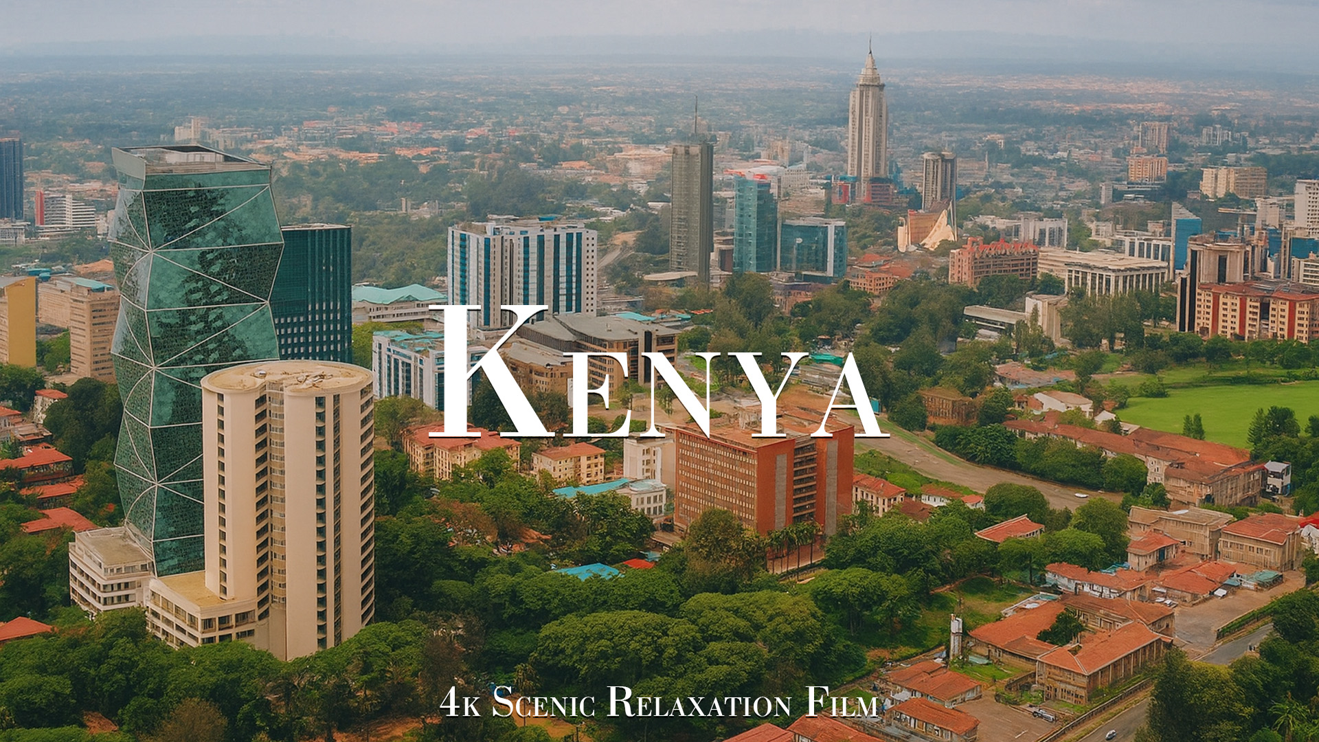 Nairobi, Wzgórza Taita, wioski i plantacje herbaty w Kenii – zdjęcia z drona w 4K