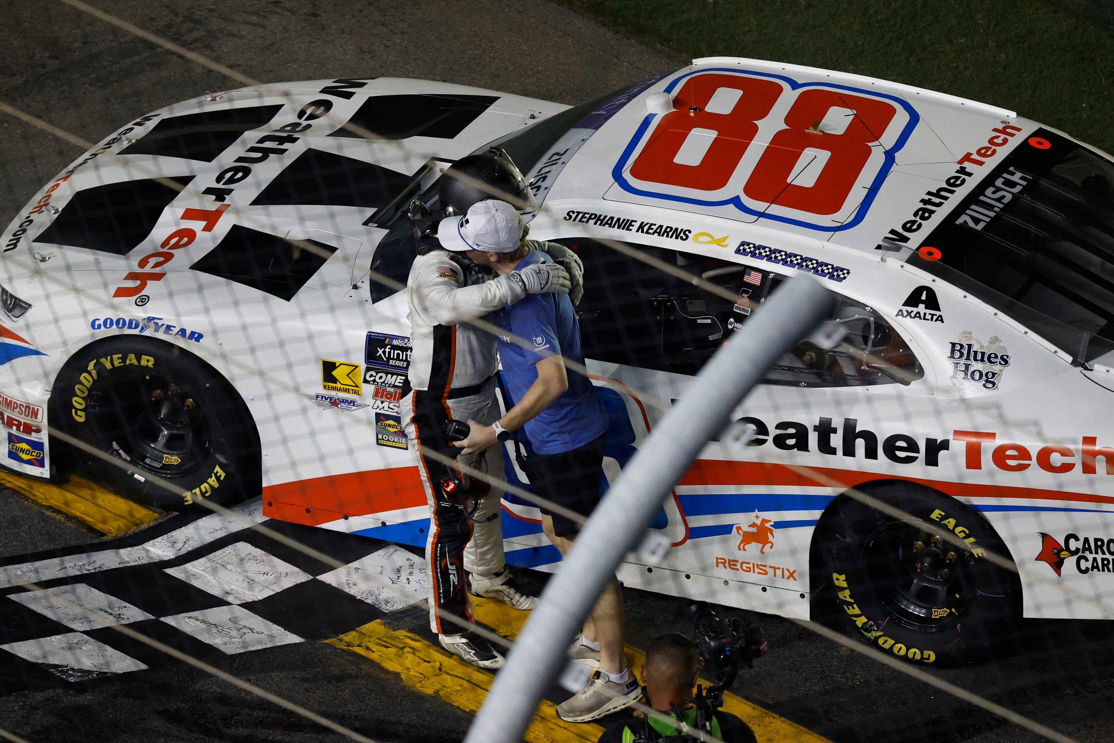 Parker Kligerman drives Connor Zilisch's car to victory at Daytona in 2025