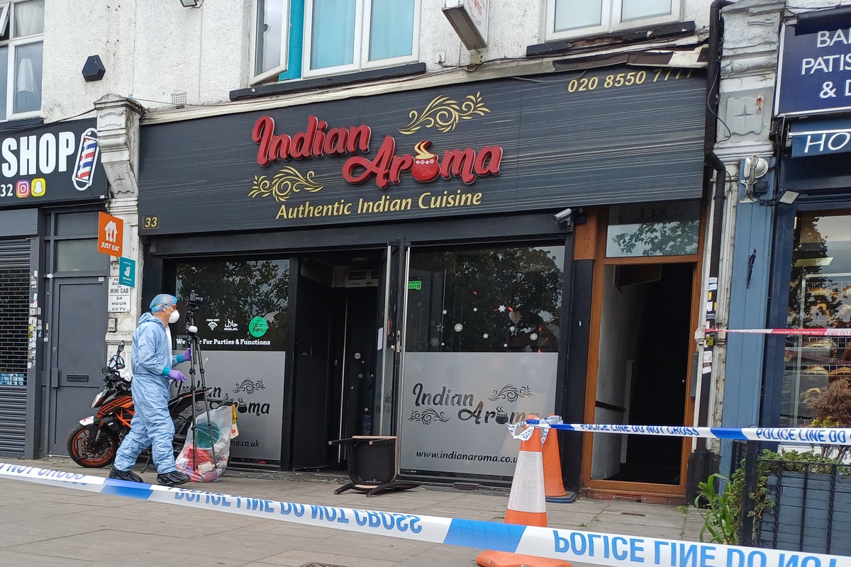 Fire at Ilford restaurant like a Halloween scene, local businessman says