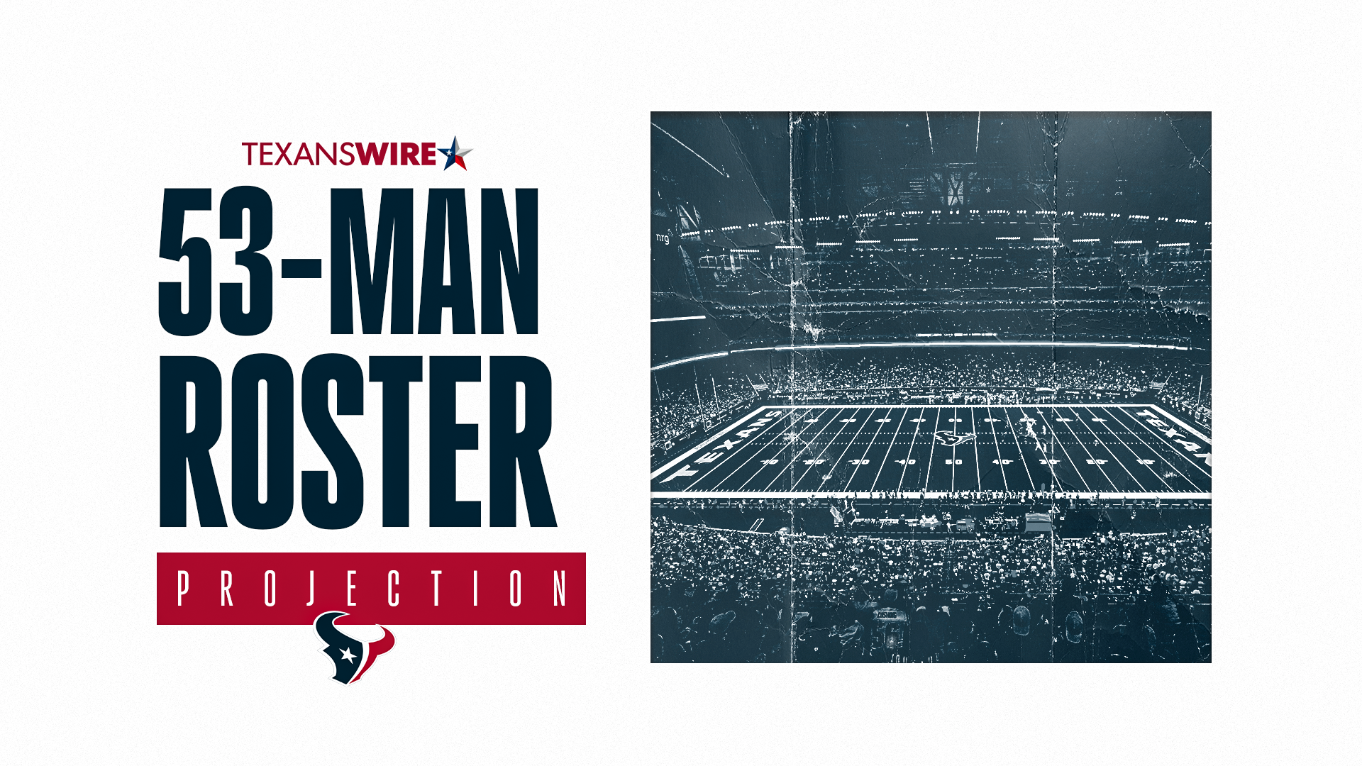 Houston Texans' official 53-man roster after cutdown day