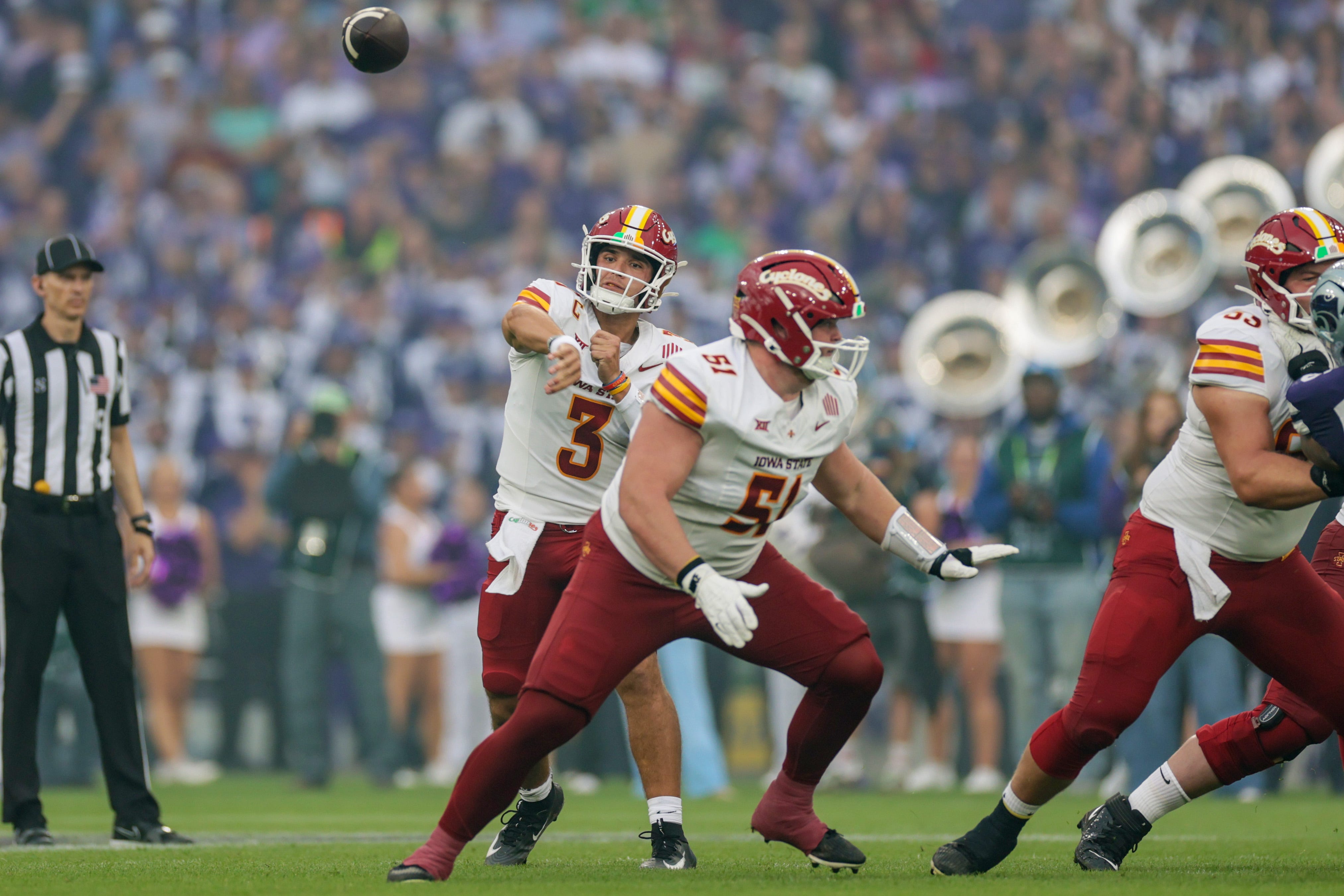 Iowa State’s Rocco Becht scores third TD vs. Kansas State after key ...