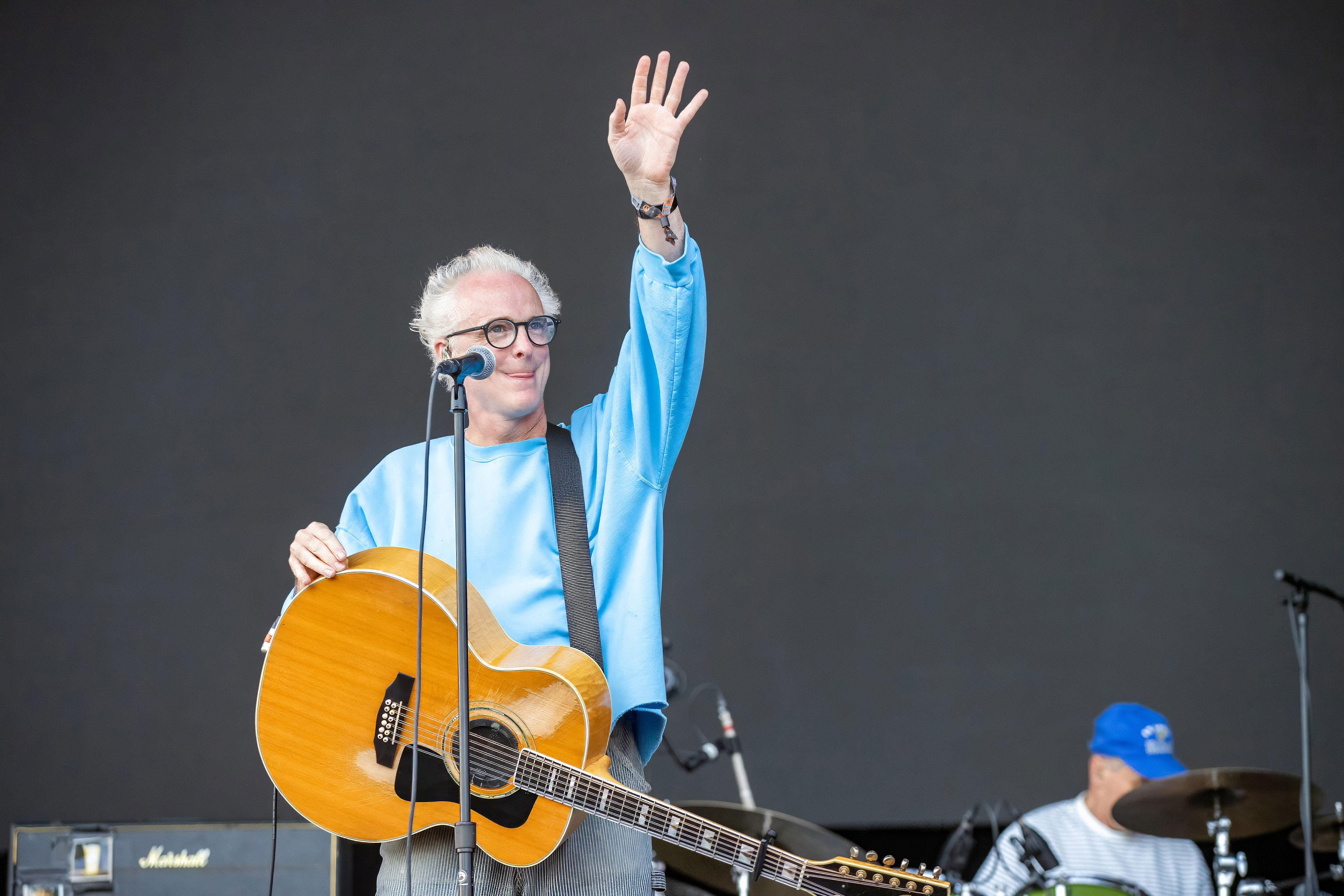 Travis delight Victorious crowds with spine-tingling set - in pictures