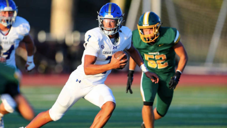 Photos: Charter Oak vs. Canyon in California Varsity high school ...
