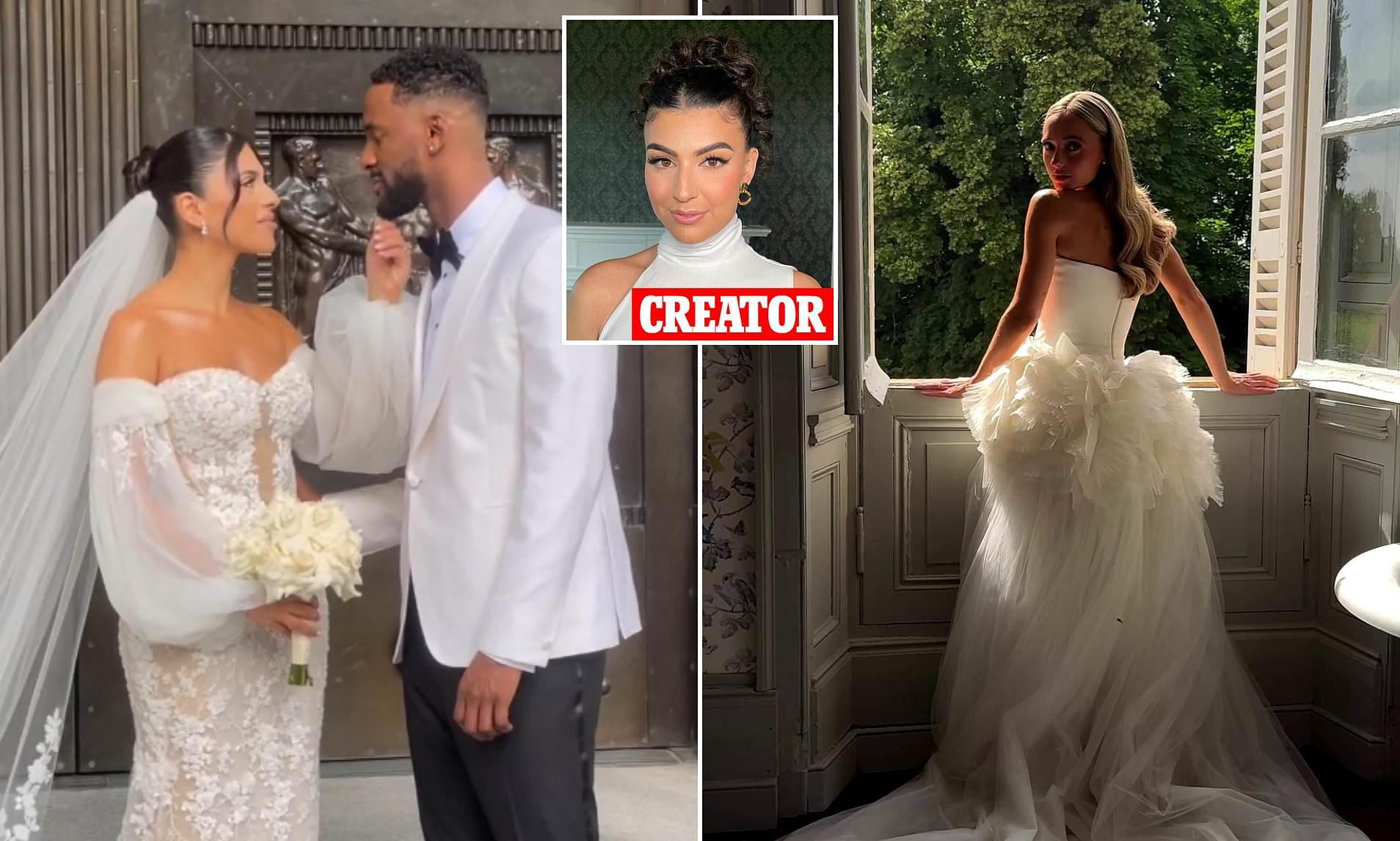 The newest must have for the most elite weddings - content creators