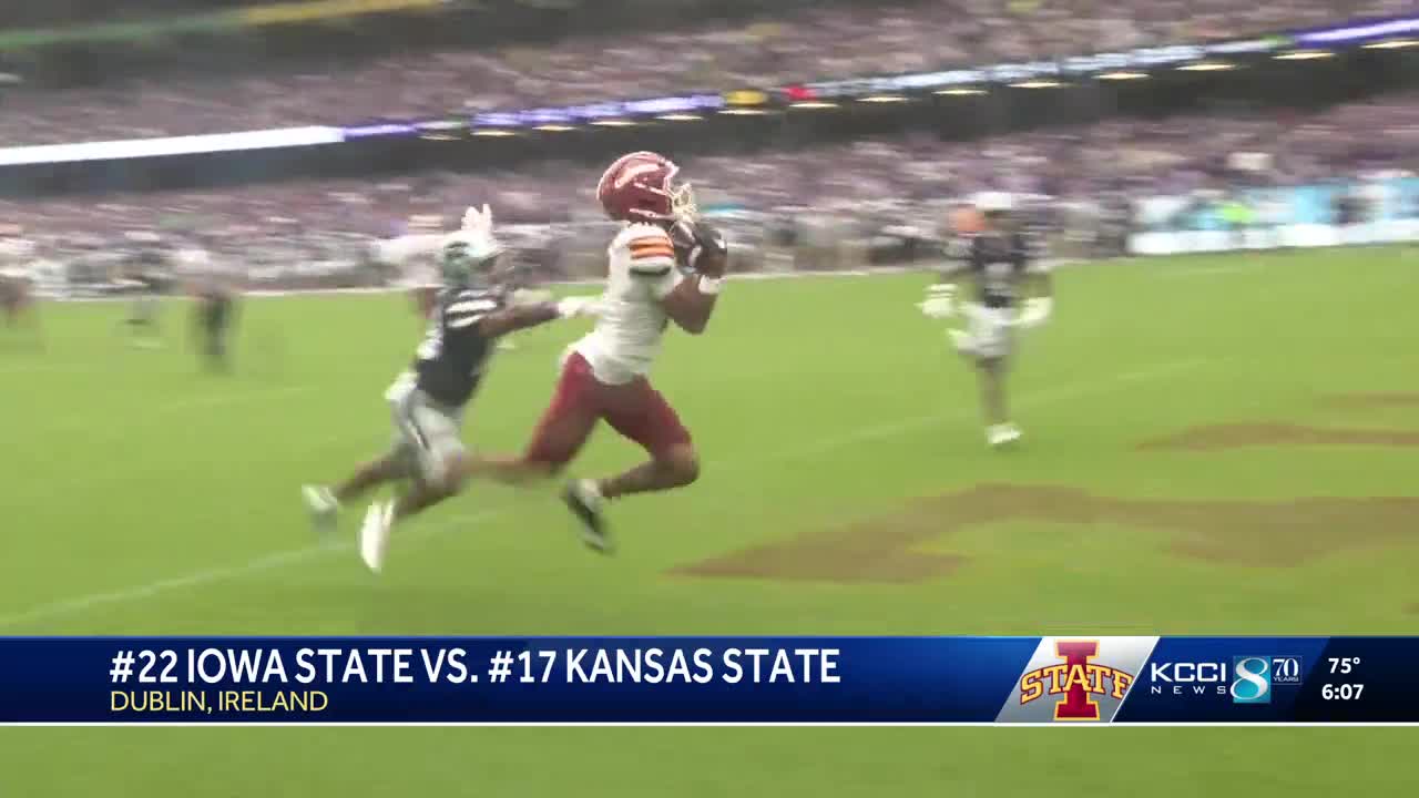 Iowa State tops Kansas State in Farmageddon game in Ireland