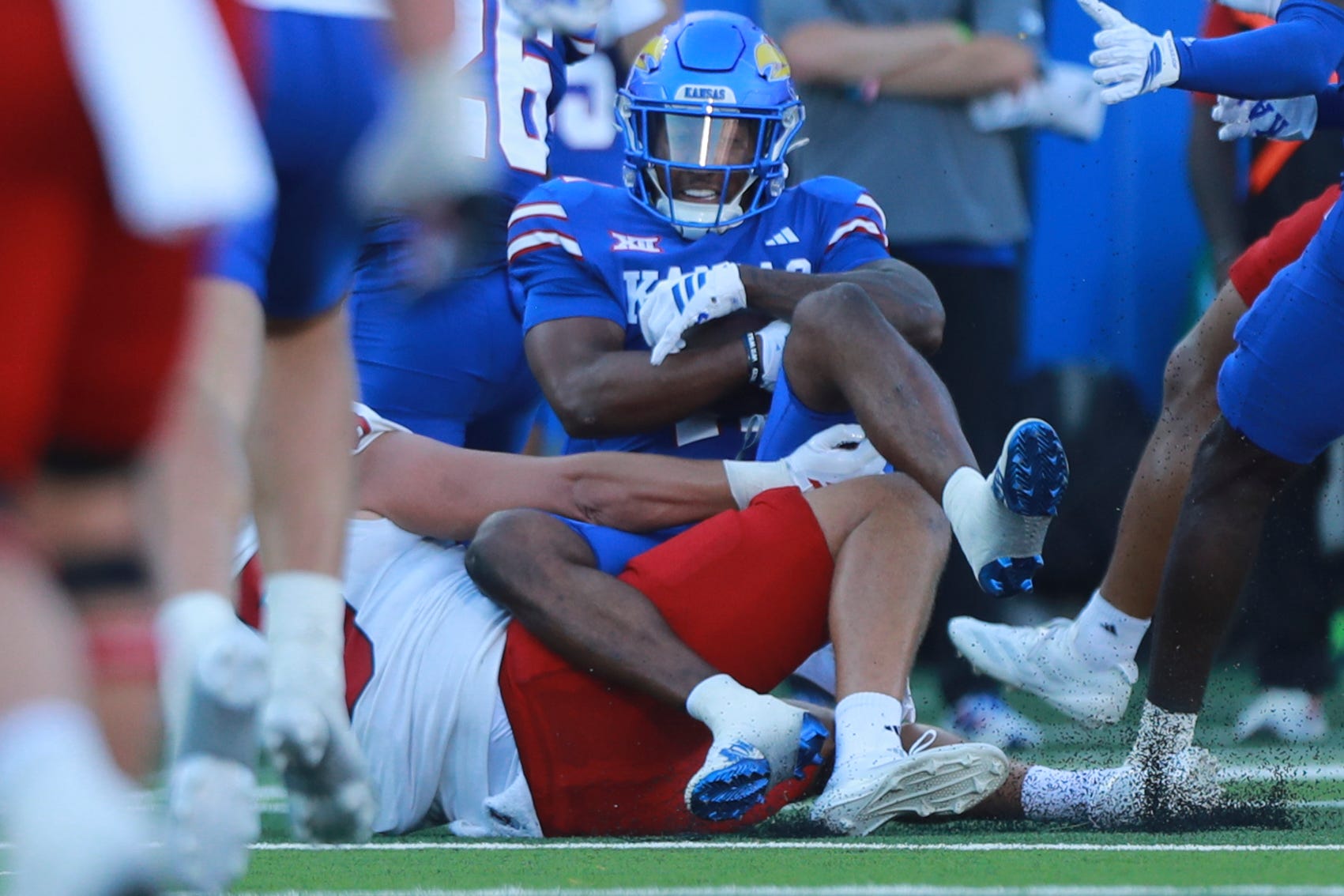 Daniel Hishaw Jr., Mason Ellis are game-time decisions for Kansas ...