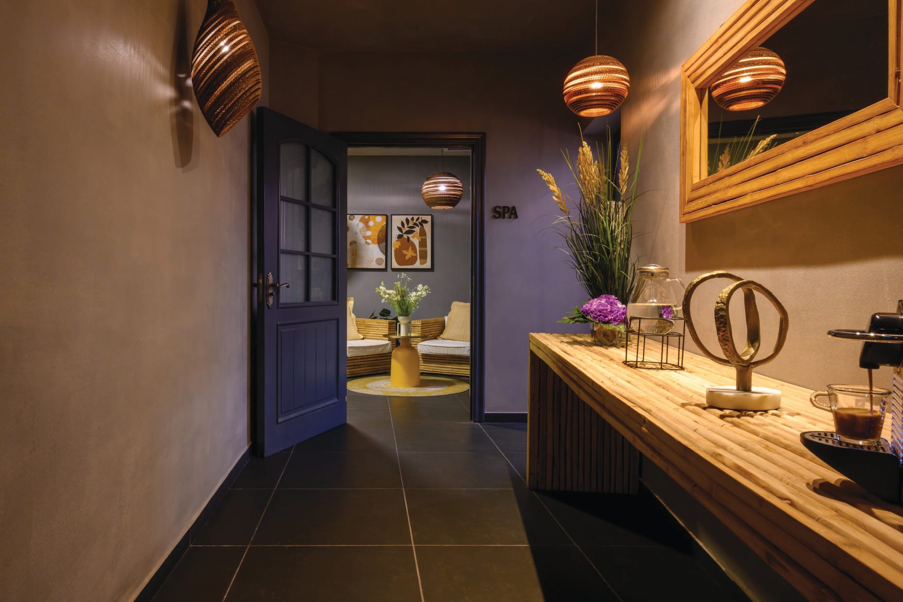 A spa in a Templar building