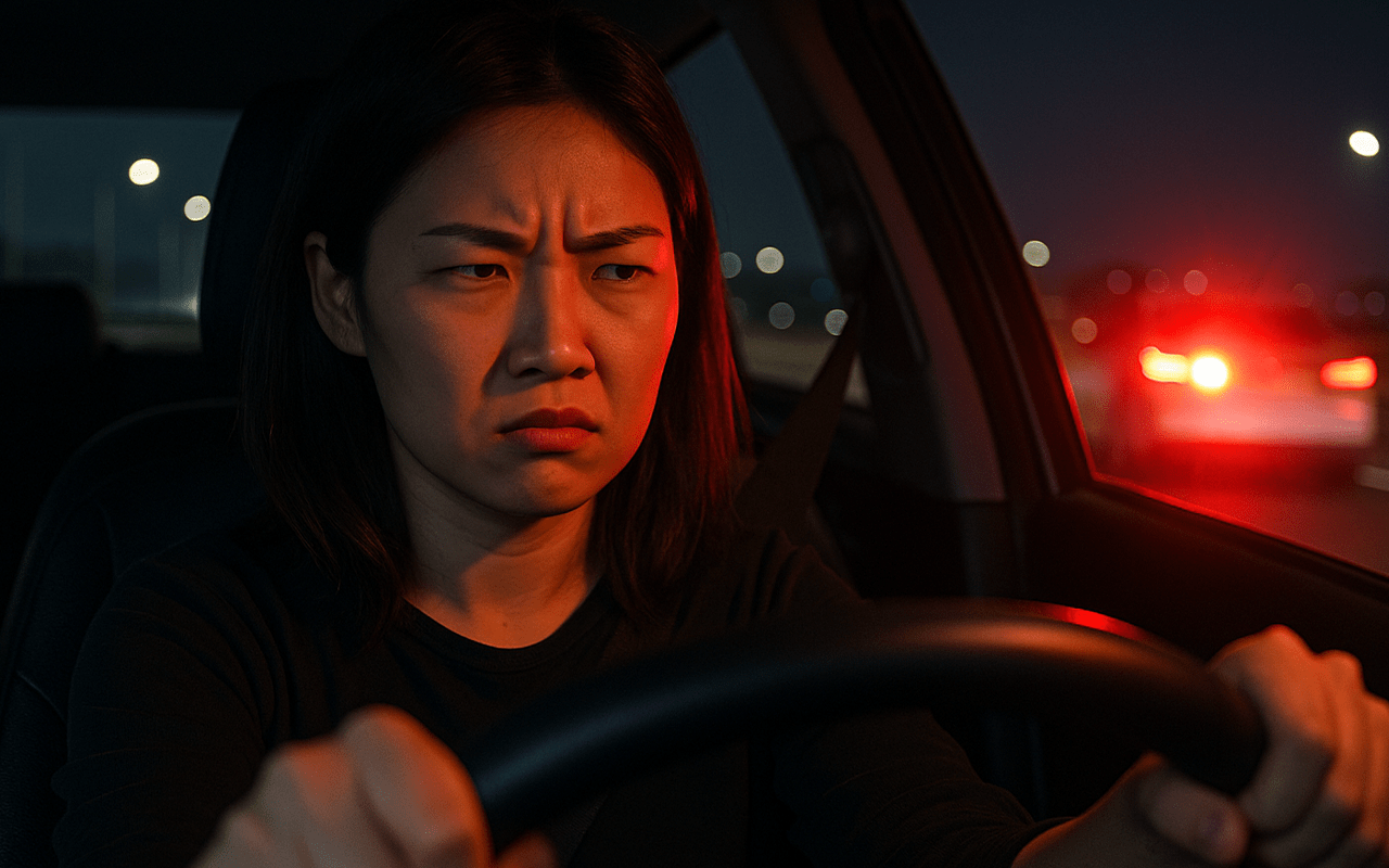 That Blinding Red Light on Highways? It’s Not a Stop Signal—it’s Worse