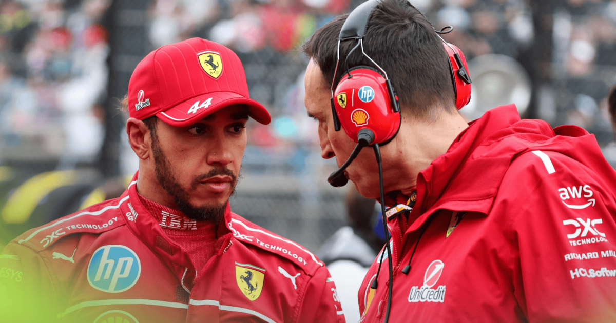 Main Ferrari target emerges in Lewis Hamilton race engineer search ...