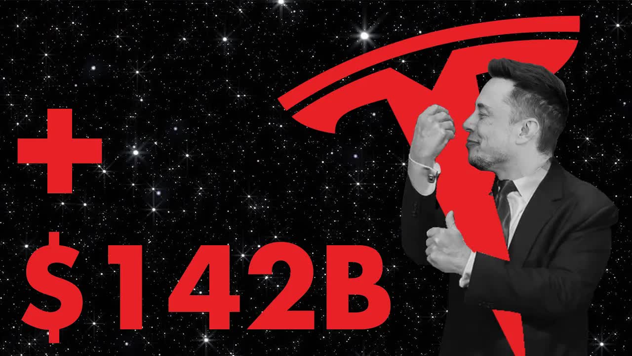How Elon Musk made $142 billion in a single year