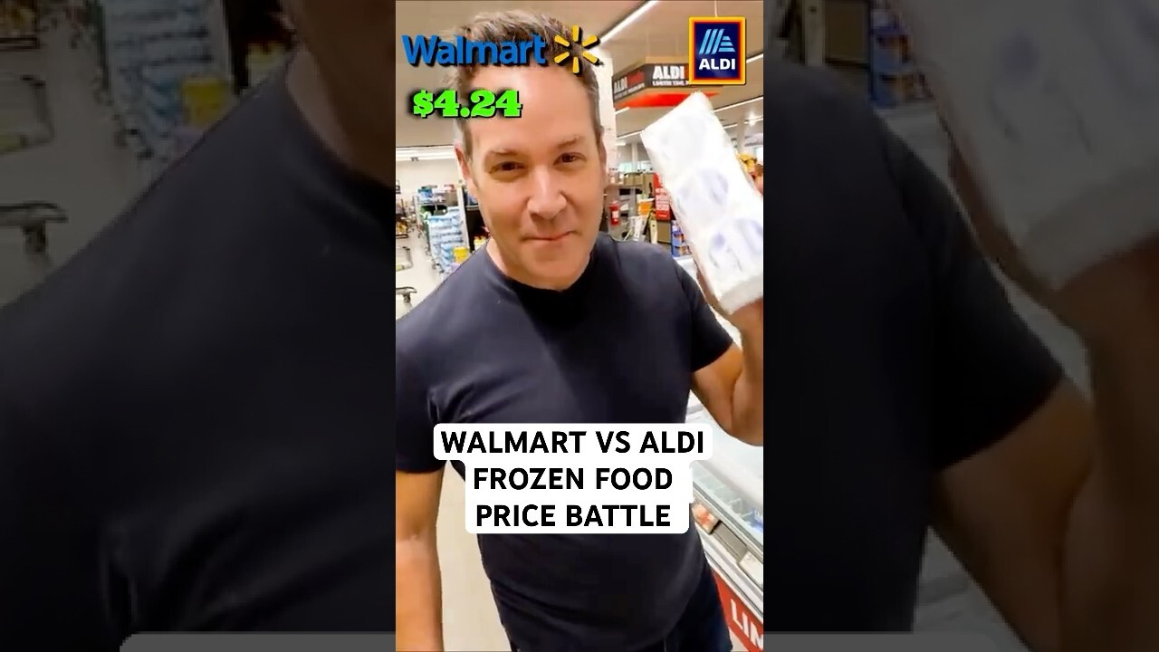 Walmart vs Aldi Price Battle: Frozen Food (Part 4)