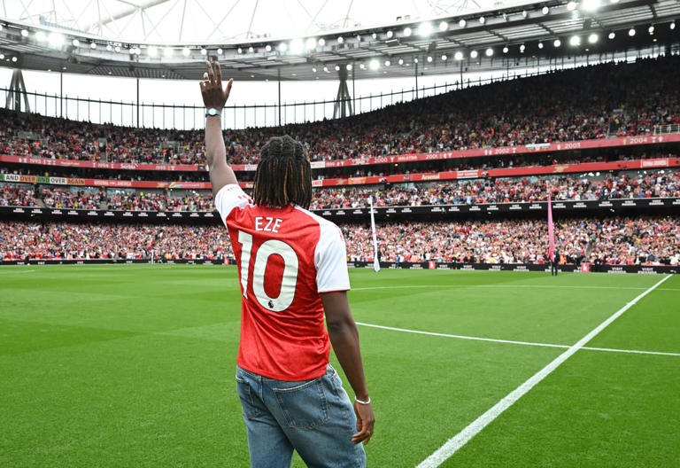 Arsenal: Eberechi Eze shirt number confirmed as new signing follows in ...