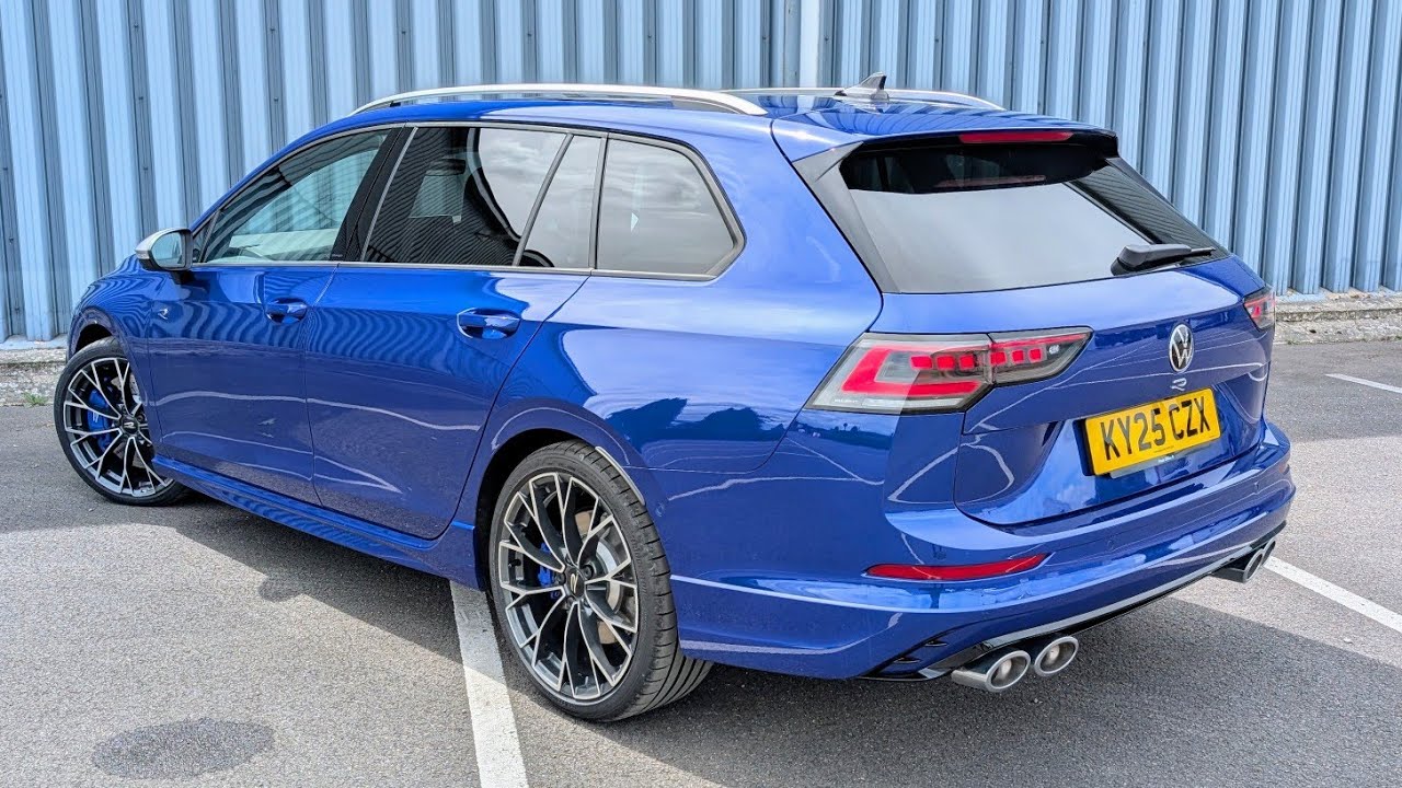 2025 VW Golf R Estate Mk8.5 – Review in 4K