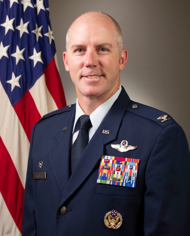 Brandon Shroyer takes command of 60th Air Mobility Wing