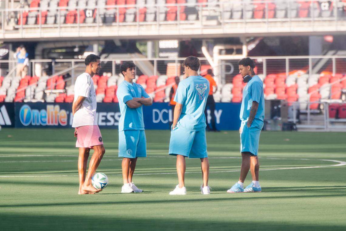 Inter Miami rests Messi, most starters, vs. D.C. ahead of Leagues Cup ...